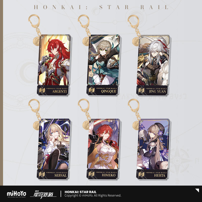 [PREORDER] Honkai: Star Rail Acrylic Keychain – Neiroh Sells