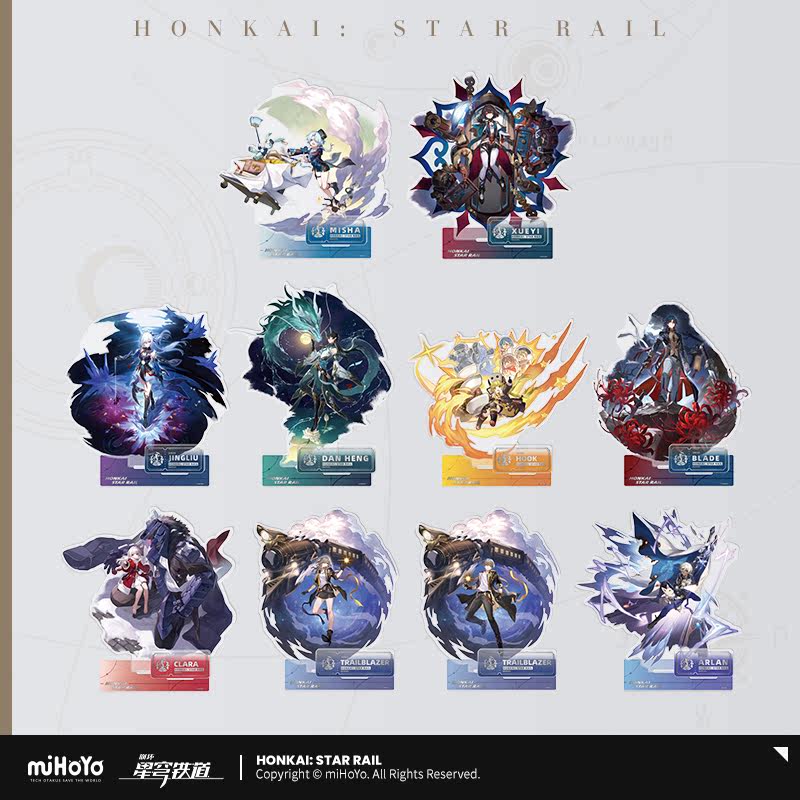 [PREORDER] Honkai: Star Rail Acrylic Stands – Neiroh Sells