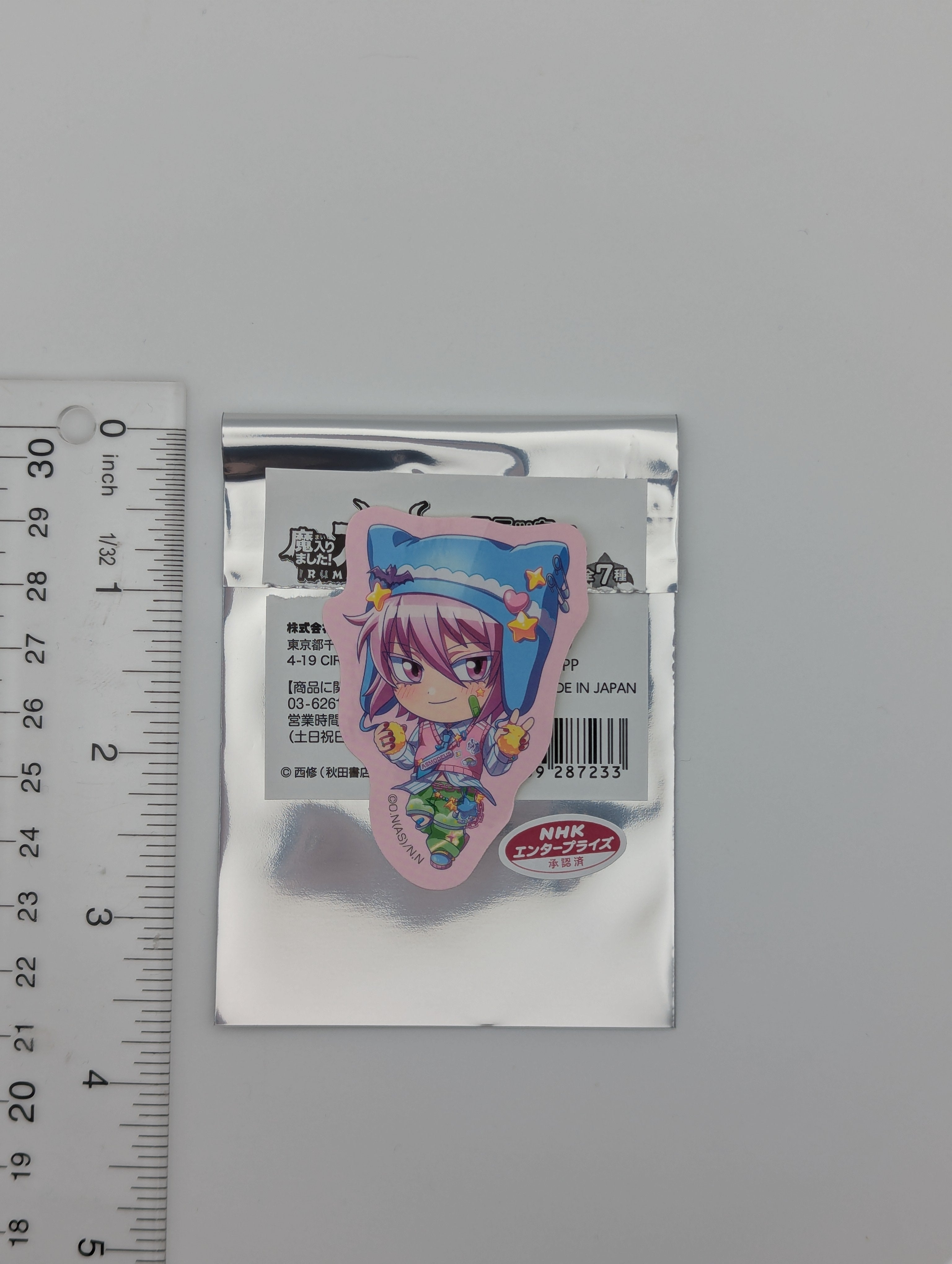 Asmodeus Alice Welcome to Demon School Iruma-kun Debi Decora Sticker ...