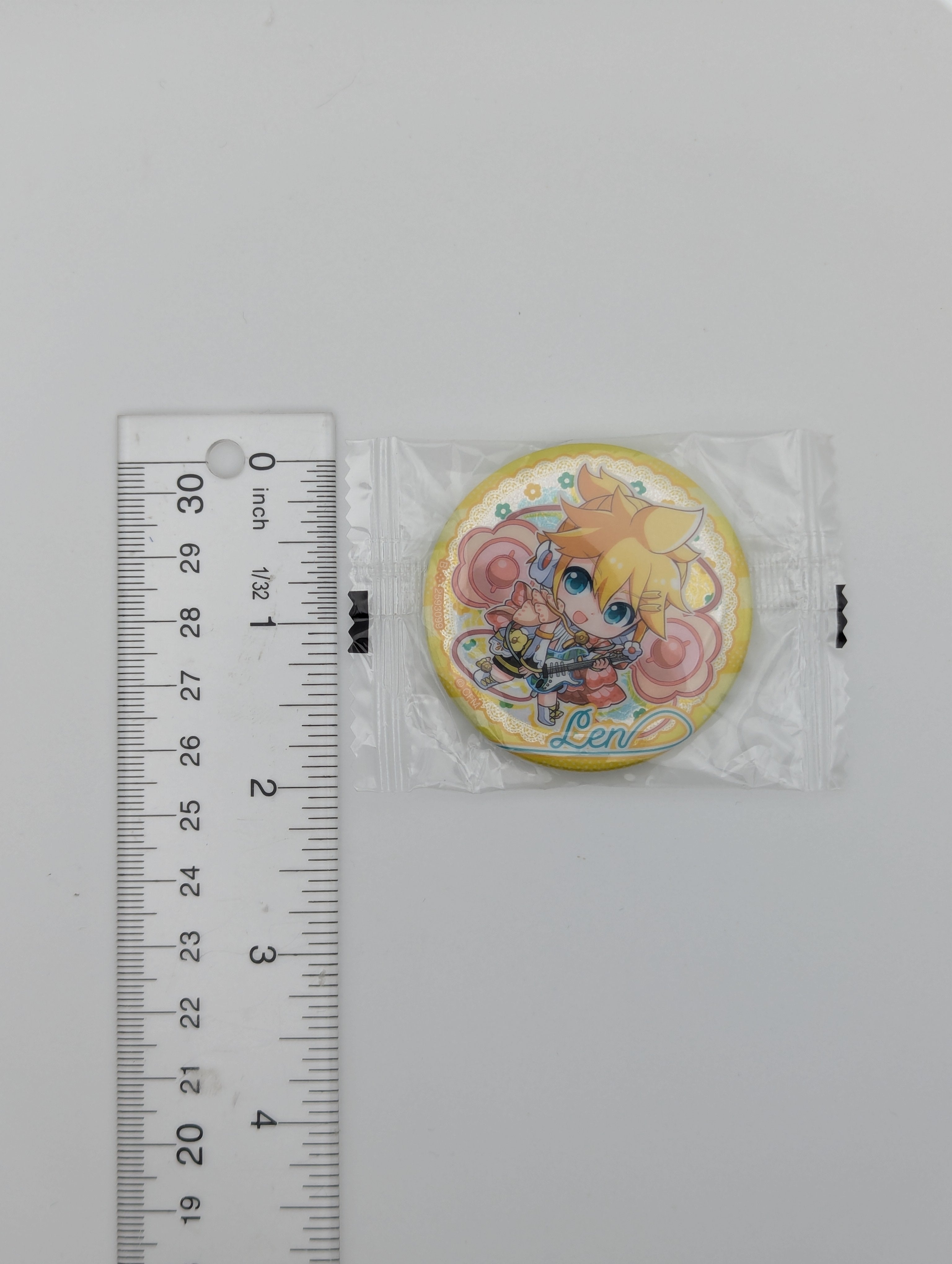 Kagamine Len Vocaloid Can Badge – Neiroh Sells