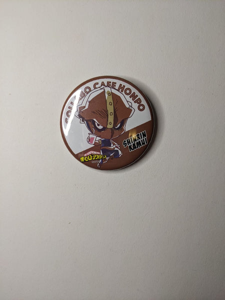 Shinji Nishiya Kamui Woods My Hero Academia MHA BNHA Can Badge – Neiroh ...